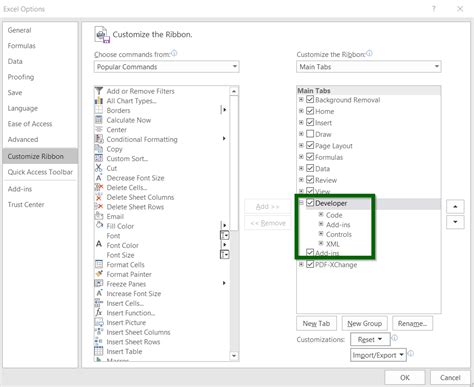 Enable The Developer Tab In Microsoft Outlook Excel Word