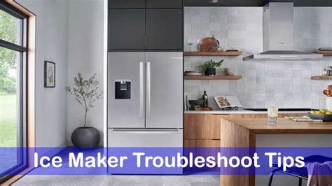 Why Is My Ice Maker Not Working Troubleshoot Tips