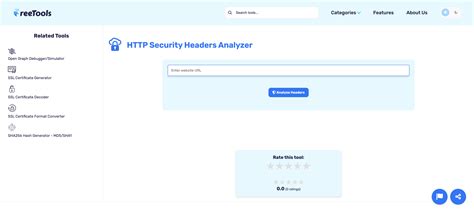 Security Headers Analyzer Test Website Security Freetools