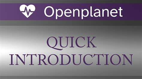 Openplanet Quick Introduction Youtube