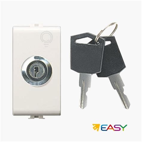Interruttore Unipolare Con Chiave Posizione On Off 10a Matix