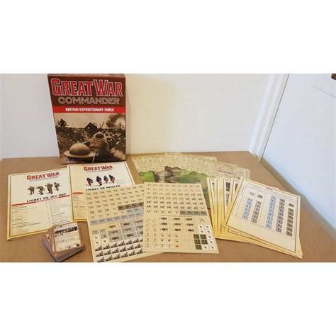 British Expediotionary Forcer Great War Commander Expansion Hexasim