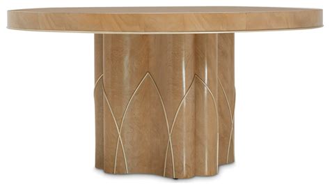 Villa Cherie Round Dining Table Caramel