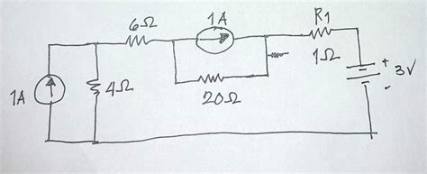 Solved For The Circuit Shown Find The Power Across R1 Chegg Com