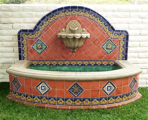 Spanish Style Entry Water Feature