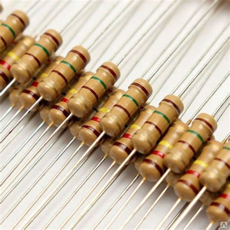 Резистор 510 Ом 0,25ВТ 100 шт, 510R CF 1/4W 5% выводной, набор - купить ...