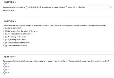 Solved QUESTION X The Predicted Average Value Chegg