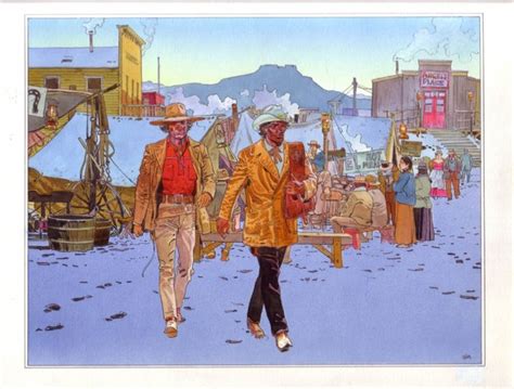 Original Art Moebius Blueberry Comic Art Jean Giraud Moebius Art