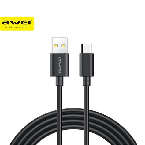 Awei CL T Mm Type C Cord Fast Charge Charging A Quick Charger Data Transfer Cable