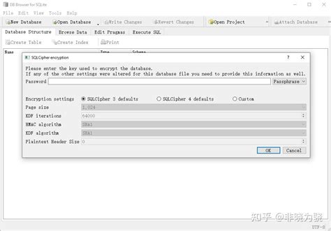 【go】用 dbeaver、db browser 和 sqlcipher 读取 sqlcipher 数据库 知乎