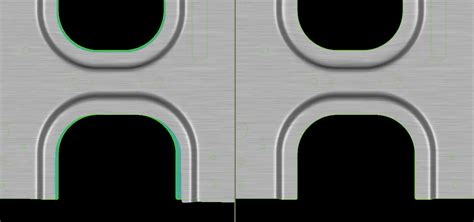 One Step Blank Shape Unbending Of Simple Parts Stampingsimulation