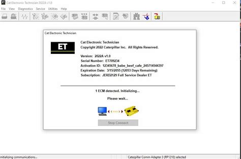 Cat Et Software 2023a V1 0 Caterpillar Et Diagnostic Software Vxdas
