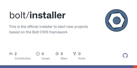 Github Boltinstaller This Is The Official Installer To Start New Projects Based On The Bolt