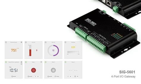 Sig 5600 Eztcp 4 Port Ethernet And Wifi Io Gateway By Sollae Systems