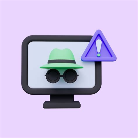 Premium Psd Secure Computer 3d Icon
