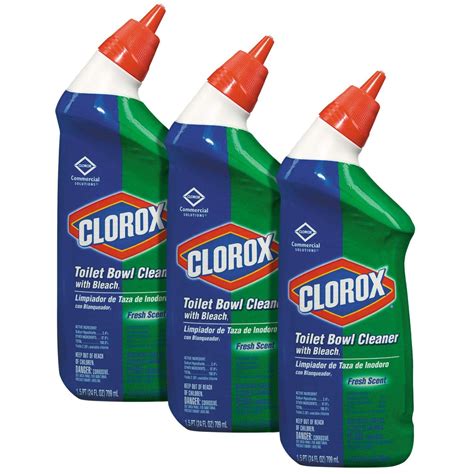 Clorox Ultra Clean Toilet Bowl Cleaner With Bleach Fresh Scent 24 Oz