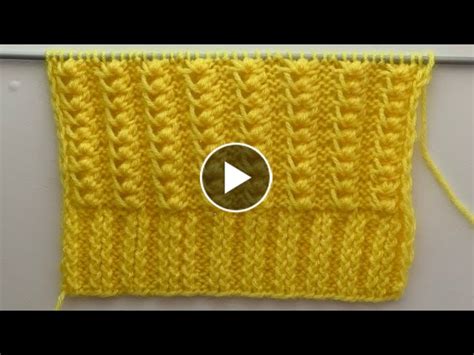 Only 2 Rows Repeat Knitting Pattern 1891