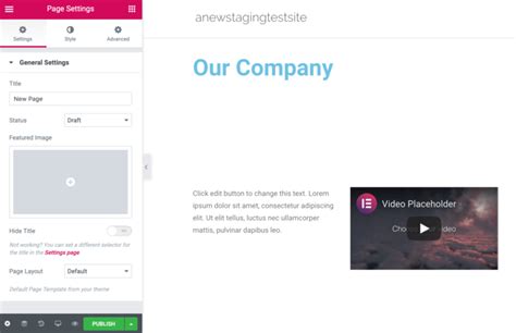 A Beginners Guide To The Elementor Page Builder