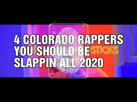4 COLORADO RAPPERS YOU SHOULD BE SLAPPIN ALL 2020 - YouTube