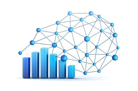 3d Ai Neural Network And Financial Graph Concept Predictive Power Of Ai