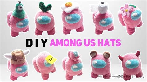 How To Make 10 Among Us Hats Free Patterns Artofit