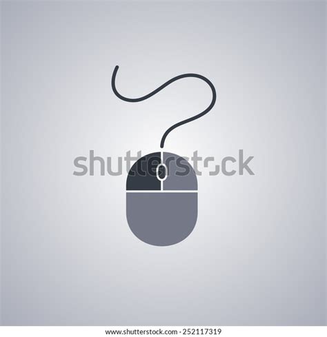 Optical Computer Mouse Multimedia Technology Stock Vector Royalty Free