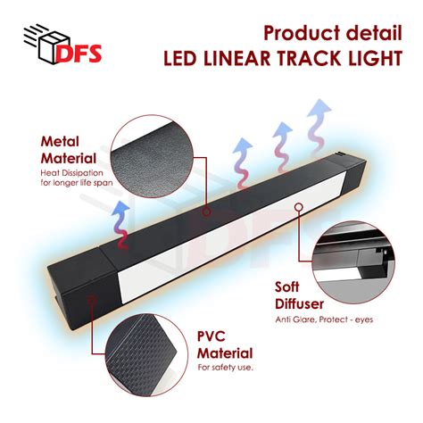 Dfs Led Linear Track Light 20w30w Flood Light Linear Light 6000k