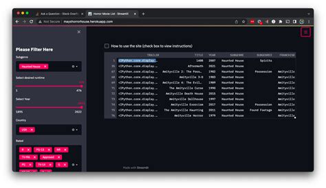 Hyperlink In Streamlit V83 Using Streamlit Streamlit