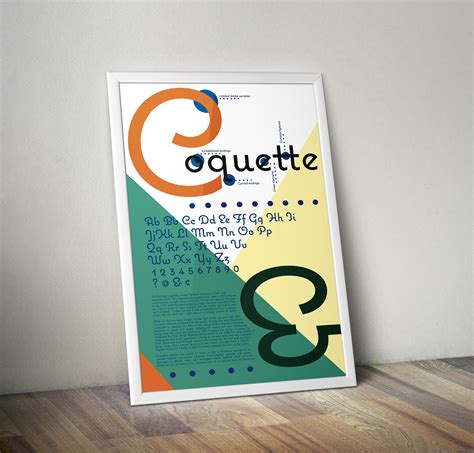 Type Classification Poster On Behance