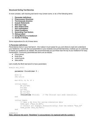 Lab Testbench Tutorial PDF Programming Languages Computing
