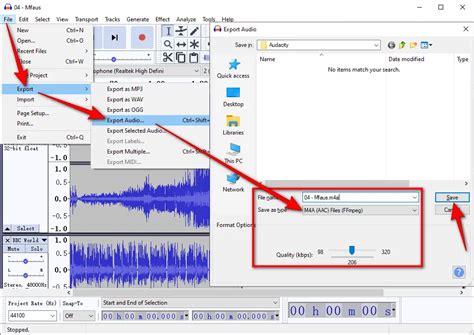 Is An Advanced Audio Coding File Audacity INS
