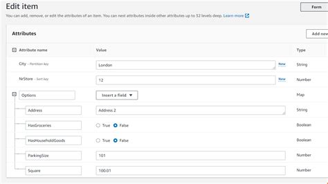 Net How To Describe Enclosed Attributes For Putitemasync Stack