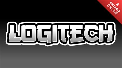 Logitech Panda Font Text Effect Generator