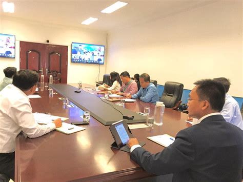 លោក សៅ សុភាព ចូលរួមកិច្ចប្រជុំអនឡាញជាមួយជនបង្គោលបរិស្ថានមកពីប្រទេសចិន ឡាវ មីយ៉ាន់ម៉ា ថៃ