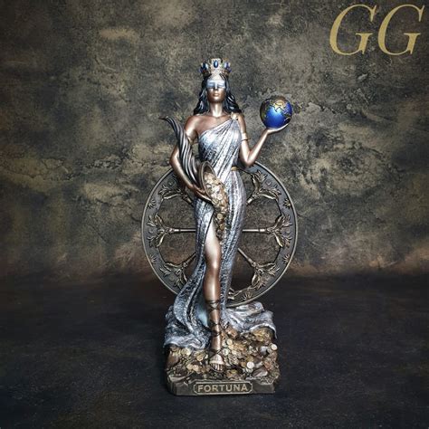 Статуэтка Богиня Фортуна — Колесо фортуны Роспись Богиня удачи — Галерея Gg подарков Магазин