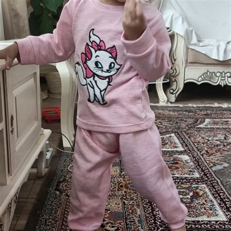 کمدا قیمت و خرید ست دخترانه رنگ صورتیکرمیآبی سایز یکسال و دو سال