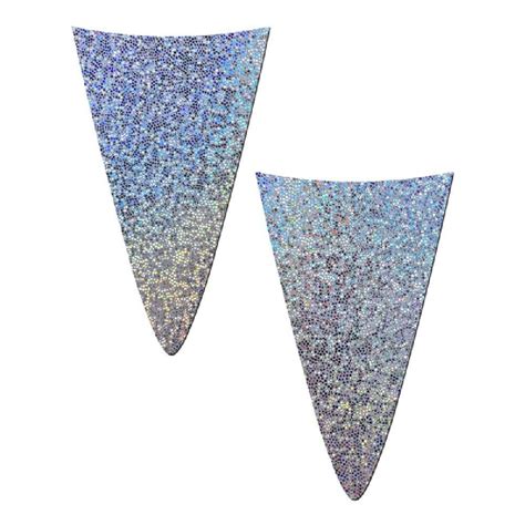 Glitter Silver Mini Bikini Merkin Groove