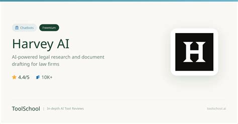 Harvey Ai Review 2025 Legal Ai Platform For Law Firms Toolschool
