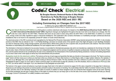 code check electrical 9th edition ebook code check