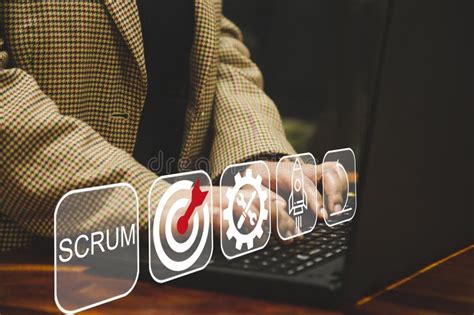 Scrum Process Software Development Concept Scrum Agile Development