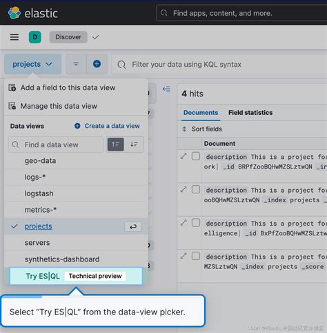 Esql（elasticsearch 查询语言）入门 Csdn博客
