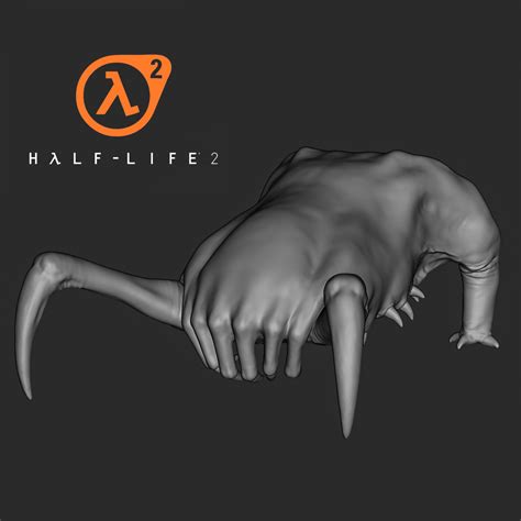 3d File Headcrab Half Life 2 👹 ・3d Printing Template To Download・cults