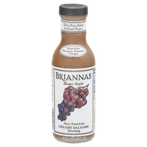 Briannas Dressing New American 12 Oz Case Of 6 12 Oz Each Frys