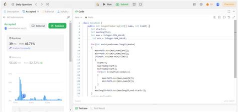 Aparna Annadurai On Linkedin Slidingwindow Subarray 90daychallenge
