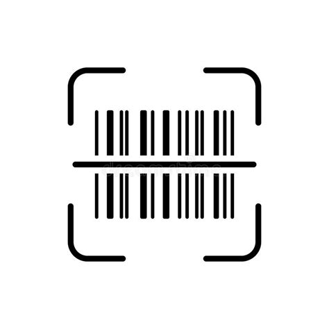 Icône De Ligne Du Scanneur De Code Qr Scanner Pictogramme Linéaire Qrcode Application