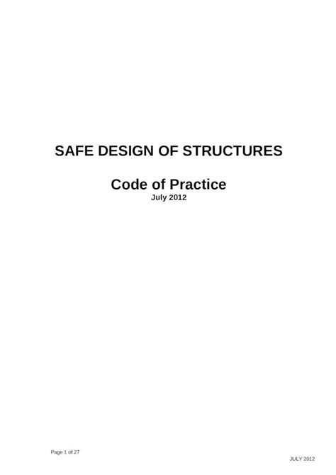 Doc Safe Design Structures According To Ec2 And British Standards Dokumen Tips
