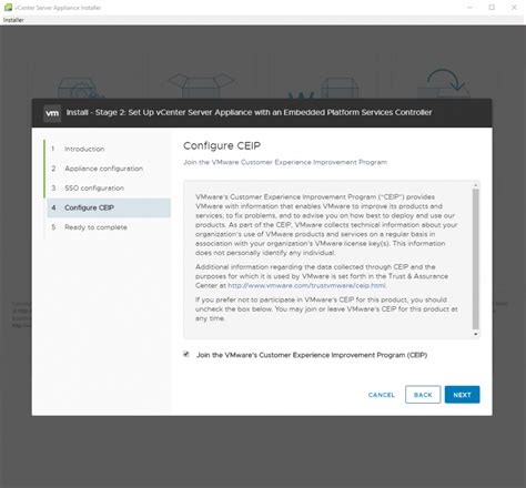Deployment Of VMware VCenter Server 6 7 Update 1 Be Virtual Net