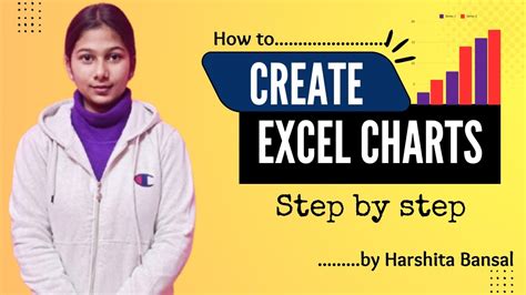 How To Create Charts In Ms Excel Charts In Excel Excel Nimt Haridwar Youtube