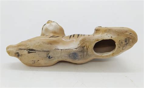 Статуэтка «Тигр фарфор роспись Ленинградский завод «Стройфаянс СССР 1950 1970 гг