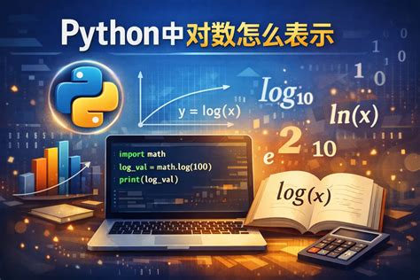 Python中对数怎么表示